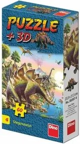 DINO Dinosauři + figurka / 60 dílků / od 5 let