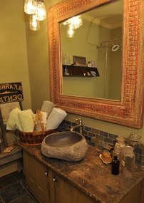 Indera The Lavabo Cut 55383 Umyvadlo z přírodního říčního kamene