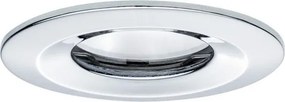 P 93883 Zápustné svítidlo LED Coin Slim IP65 kulaté 6,8W chrom 1ks stmívatelné - PAULMANN