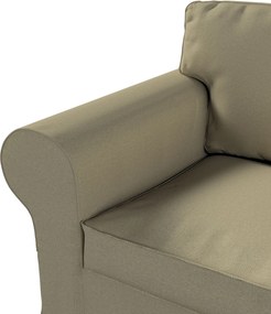 Potah na křeslo IKEA Ektorp barva zelená látka pletený vzor