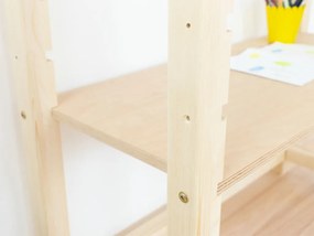 Benlemi Dřevěný domečkový stůl STOLLY Zvolte barvu: Bílá
