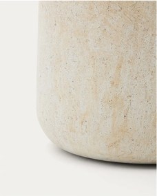 Betonový kulatý zahradní stolek ø 60 cm Drasi – Kave Home