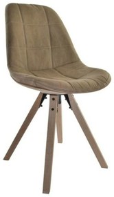 DKD Home Decor Jídelní židle, béžová 47 x 55 x 85 cm