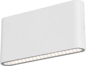 CEN FRMB-129030 Fasádní LED FORMA bílé oboustranné 12W 230V 3000K 820Lm 120d 175x90mm IP54 - CENTURY