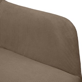 Jídelní židle Merlinda manšestr – taupe