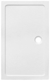 BPS-koupelny Obdélníková akrylátová sprchová vanička HYD-OSV-SILK 100x80 bílá
