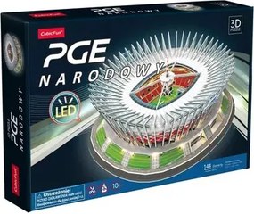 Puzzle 3D PGE Narodowy LED / 3D puzzle / LED osvětlení