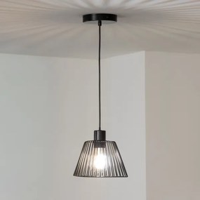 Brilagi - LED Lustr na lanku CERIA WIRE 1xE27/40W/230V pr. 21 cm černá