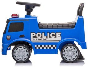 Dětské odrážedlo se zvukem Mercedes Milly Mally POLICE modré