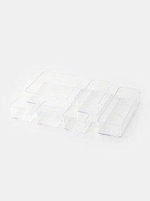 Sinsay - Sada průhledných organizérů 6 pack - clear