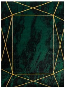 Dywany Łuszczów Kusový koberec Emerald 1022 green and gold - 180x270 cm