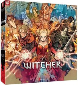 GOOD LOOT Puzzle The Witcher: Scoia'tael / 500 dílků / 34 × 48 cm