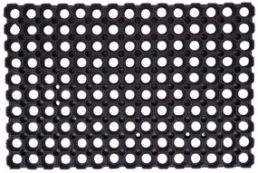 Hamat, Venkovní čistící rohož guma Domino 22mm - na ven i na doma, 50x80, černá, exteriér