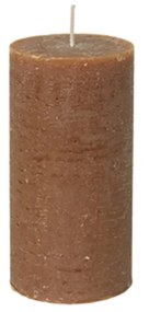 BROSTE COPENHAGEN Svíčka Pillar Rustic Ø 7 × 13,5 cm Ø 7 × 13,5 cm