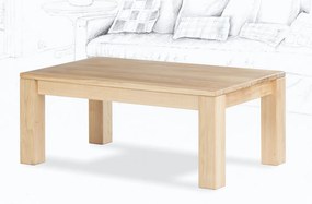 Wooded Konferenční stolek Chicago Standard z masivu DUB Výška stolku: 53 cm