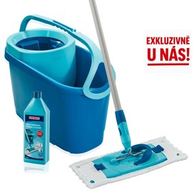 Leifheit Set Clean Twist M Ergo + ZDARMA Čistič na silně znečištěné podlahy 1 l 52127