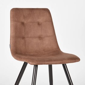 LABEL51 jídelní židle JAY hnědá Color: Tanny UK-30.235