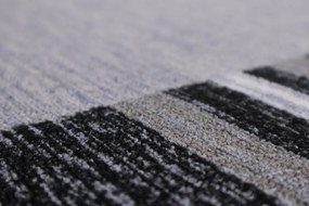 Berfin Dywany, Protiskluzový běhoun na míru Zel 1016 Silver (Grey), šíře 120 cm, šedá, chodba / předsíň
