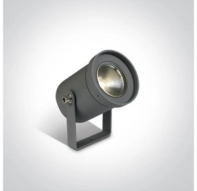 ONE Light 67196A/AN/W zahradní bodové LED svítidlo, antracit, 3W, 3000K, ø6,9cm, 35°, IP65