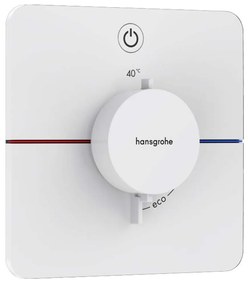 Hansgrohe ShowerSelect Comfort - Termostatická baterie pod omítku, matná bílá 15581700