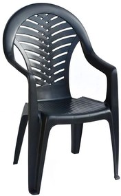 Zahradní židle SEA –⁠ plast, antracit