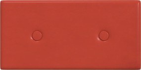 vidaXL Nástěnné panely 12 ks 30 x 15 cm umělá kůže 0,54 m² [343969] Barva: Červená