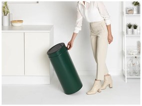 Brabantia TOUCH BIN NEW Dotykový odpadkový koš  30 l - tmavě zelená