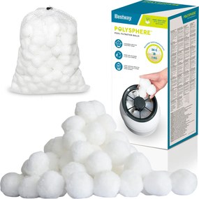 Bestway 58486 bazénové pískové čerpadlo s 11355 l/h a filtračními koulemi pro účinné čištění vody