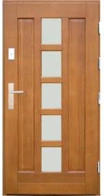 Archo - Venkovní vchodové dřevěné dveře Masivní D-14 105059