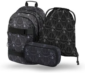BAAGL 3 SET Skate Harry Potter Relikvie smrti: batoh, etue, sáček
