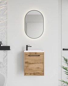 Koupelnová skříňka s umyvadlem 40 cm sestava Canada dub wotan