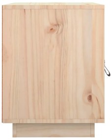 Noční stolky 2 ks 40 x 34 x 45 cm masivní borové dřevo - Default Title