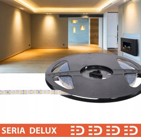 Polsko Led páska Delux 24V 160led 3.5W/m 2700K 430lm Low Brightness