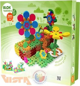 SEVA Stavebnice BLOK Twister 2 / 148 dílků / od 3 let
