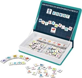 JANOD Magnetibook Anglická abeceda / Magnetická knížka / 104 magnetick