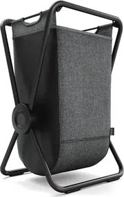 Simplehuman X-FRAME černá ocel, šedý polyester / Koš na prádlo / sklád
