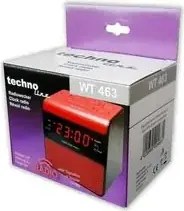TechnoLine WT 463R / Digitální budík s FM radiopřijímačem  / doprodej
