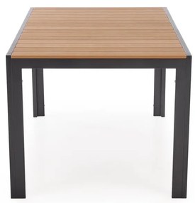 Zahradní stůl Fierro 150 cm hnědý/černý