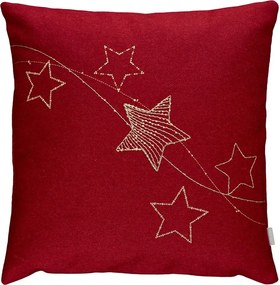 Sander Sander Stargazer 40x40 hranatý - 01 red - Povlak na polštář 826486-01