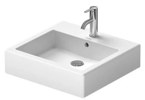 Duravit Vero - Umyvadlo broušené, 50x47 cm, bílá WonderGliss 04545000271