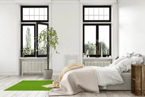 Vopi koberce Kusový koberec Eton zelený 41 čtverec - 180x180 cm