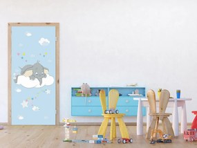 Dětská vliesová fototapeta na zed' Dumbo, Disney | 90 x 202 cm | DFTDNV 5490