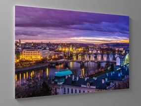 Liox Obraz pražské panorama Rozměr: 120 x 80 cm
