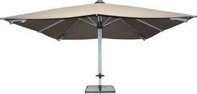 Doppler GOLIATH zahradní slunečník 500 x 500 cm červená