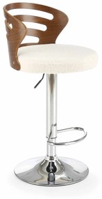 Jídelní židle Harriet (krémová + ořech). 1049513
