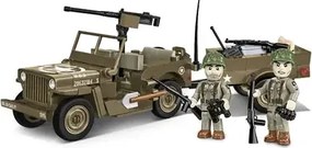 COBI 3132 II WW Willys MB s přívěsem, 1:35, 200 k, 2 f