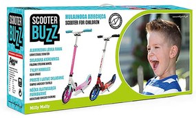 Dětská koloběžka Milly Mally BUZZ Scooter pink