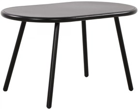 Konferenční stolek Velva - v45 x 80 x 45 cm - Černá
