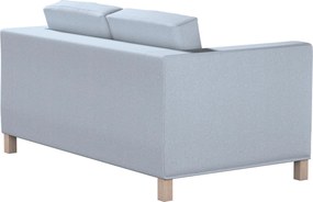 Potah na pohovku IKEA  Karlanda 2-místná, krátký barva modrá látka pletený vzor