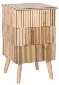 DKD Home Decor Noční stolek ze dřeva, rozměry 43 x 40 x 70 cm
